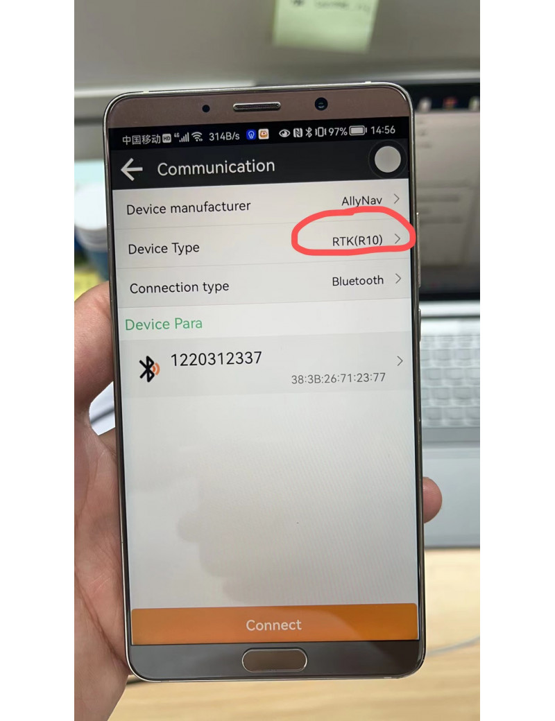 GPS Centimétrico GEODESICAL GT10 GNSS RTK Kit Basico